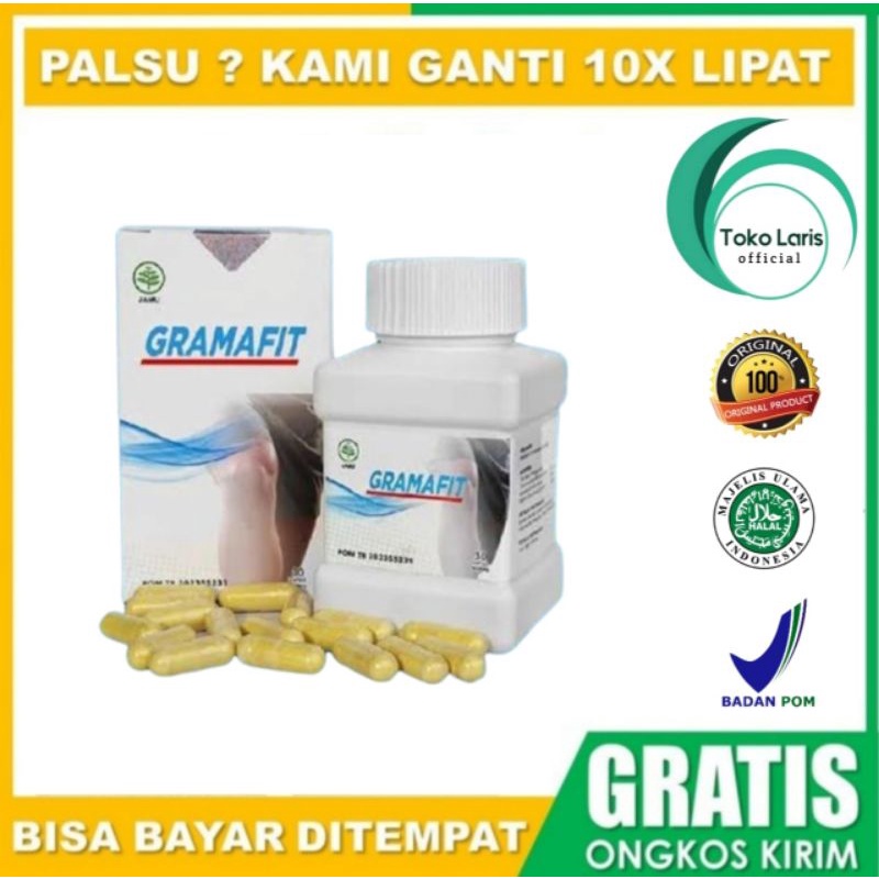 Jual Gramafit Asli Original Obat Nyeri Sendi Herbal Alami Gramavit Asli ...