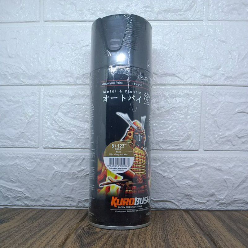 Jual Cat semprot pylok pylox Samurai Paint Standard colour #123 gold ( isi 400ml & warna solid ...