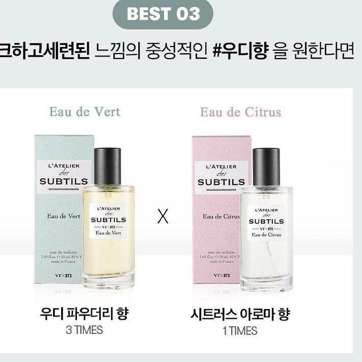 Jual L’Atelier des Subtils VT X BTS Perfume | Shopee Indonesia