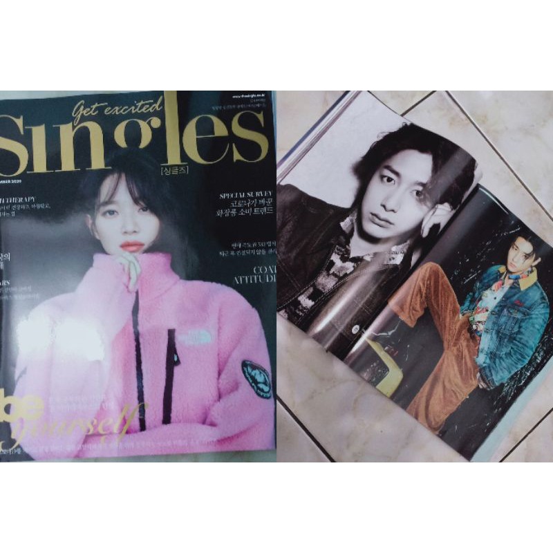 Jual Korea Magazine November 2020 IssueSINGLES (Cover : Shin Min-ah ...