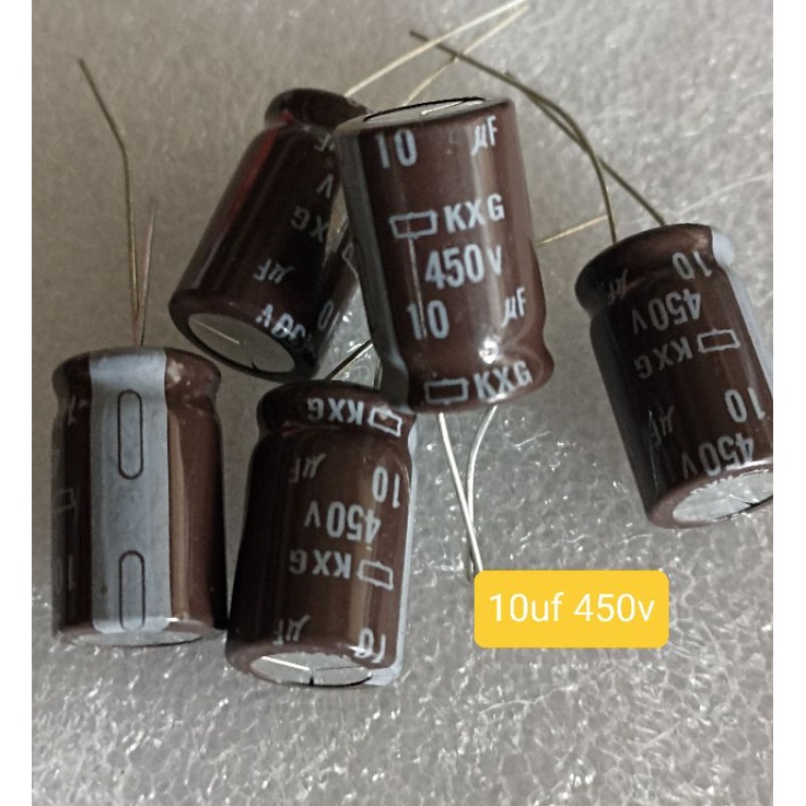 Jual Elco 10uf 450v kapasitor elko 10 uf 450 volt | Shopee Indonesia