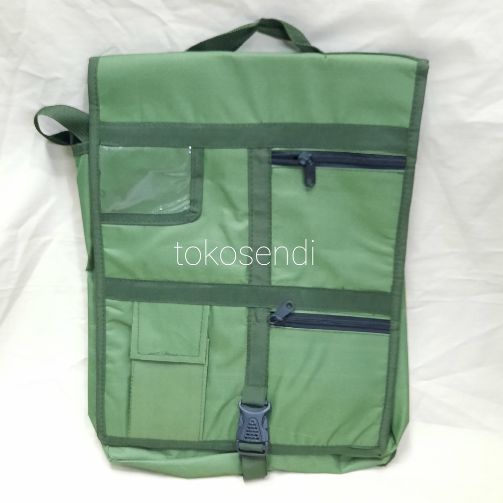 Jual Tas Map Hijau Army | Shopee Indonesia