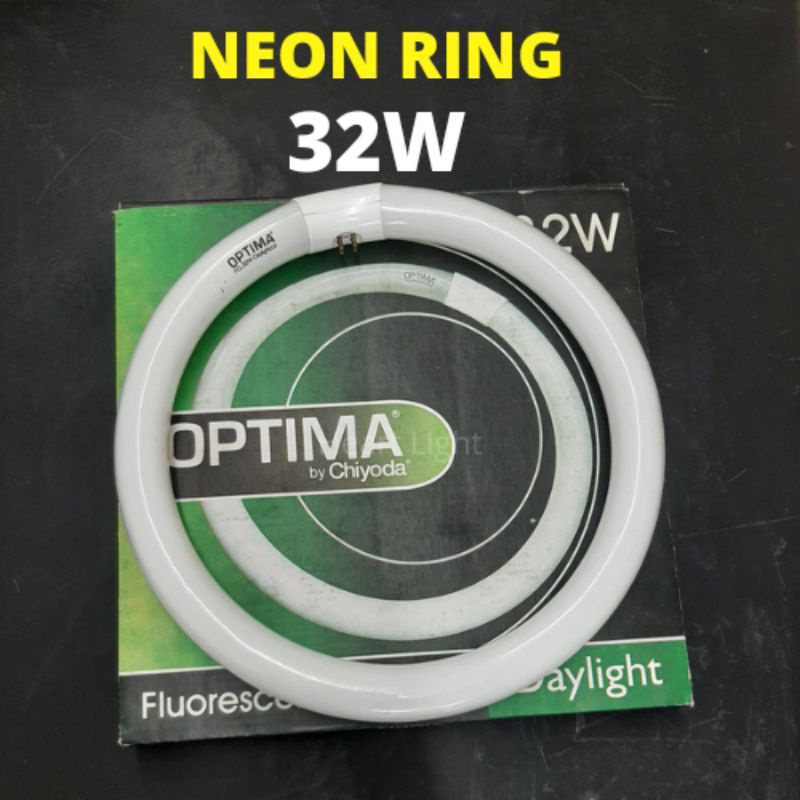 Jual LAMPU NEON RING OPTIMA 32W PUTIH DAYLIGHT/LAMPU FCL 32W PUTIH ...