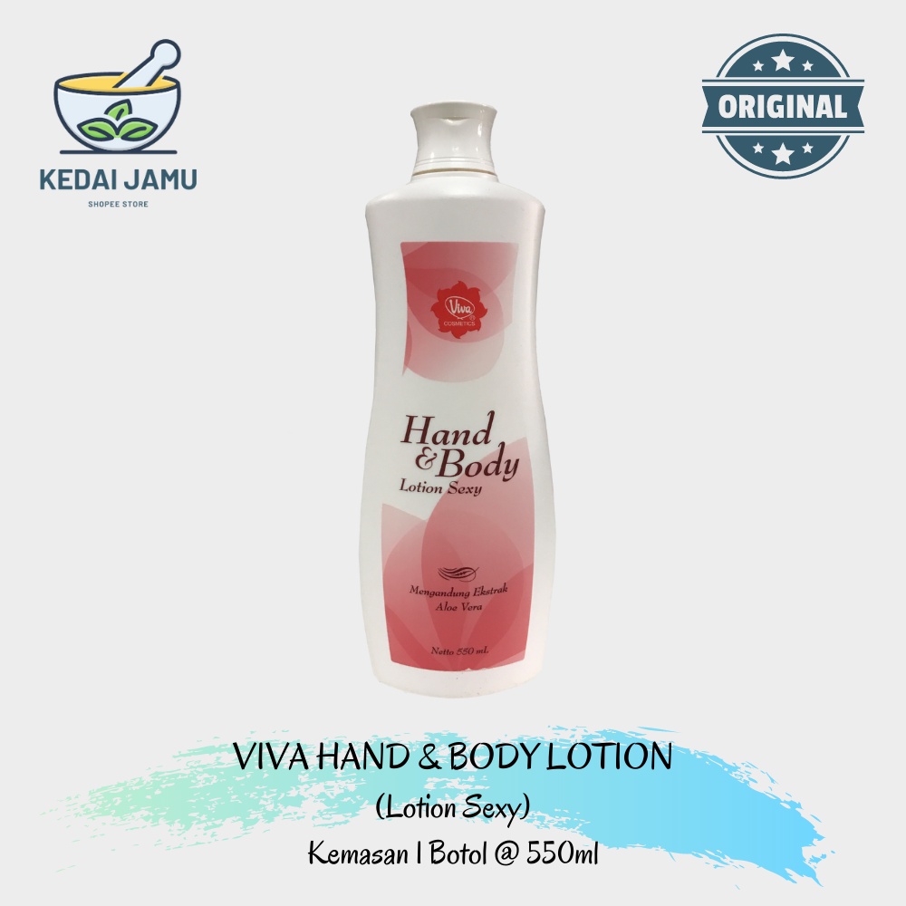 Jual Viva Hand & Body Lotion 550 ml | Kemasan BESAR | Shopee Indonesia