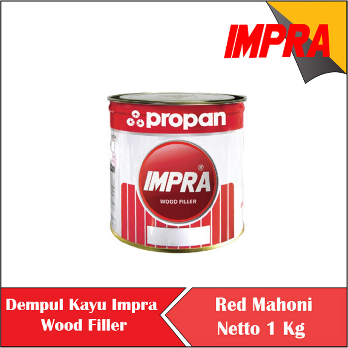 Jual Dempul kayu Wood Filler Red Mahoni Impra Propan WF 115 | Shopee ...