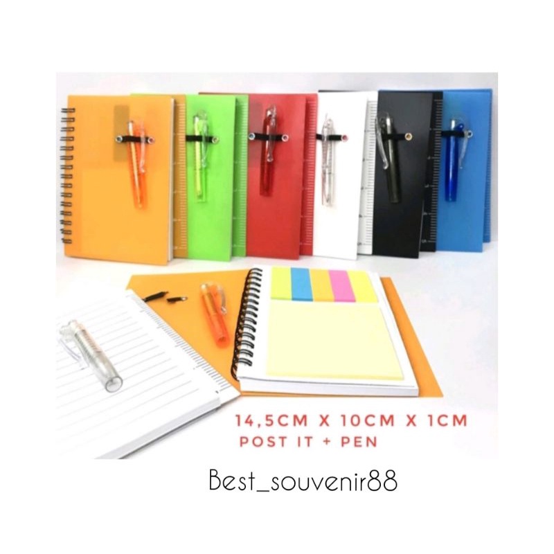Jual Note Book 309/Notes Buku Tulis/ Buku Catatan / Memo Pos it ...