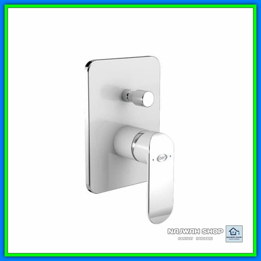 Jual Kran Shower Tanam AER SAH DY1 Panas Dingin 4 Way Shower Mixer With Diverter - 2 in 2 Out ...