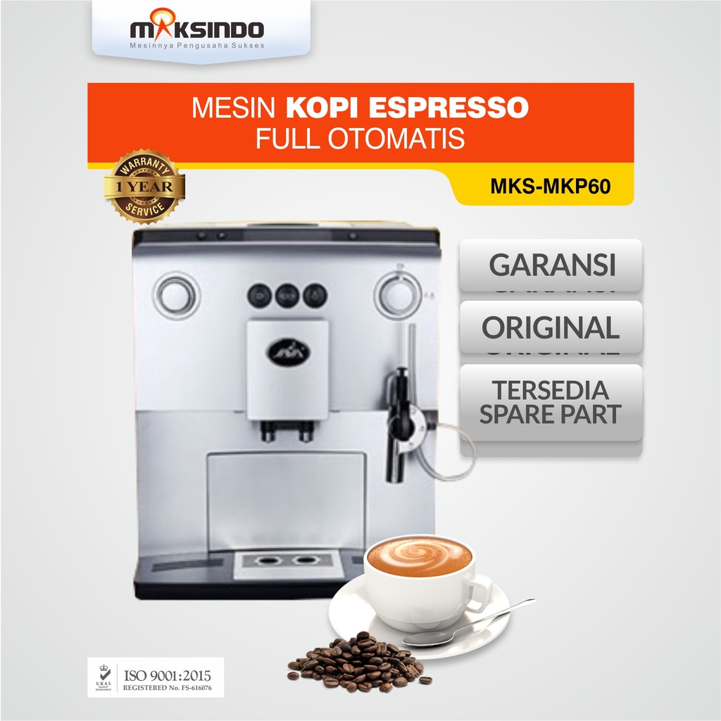 Jual Mesin Kopi Espresso Full Otomatis MKS-MKP60 | Shopee Indonesia