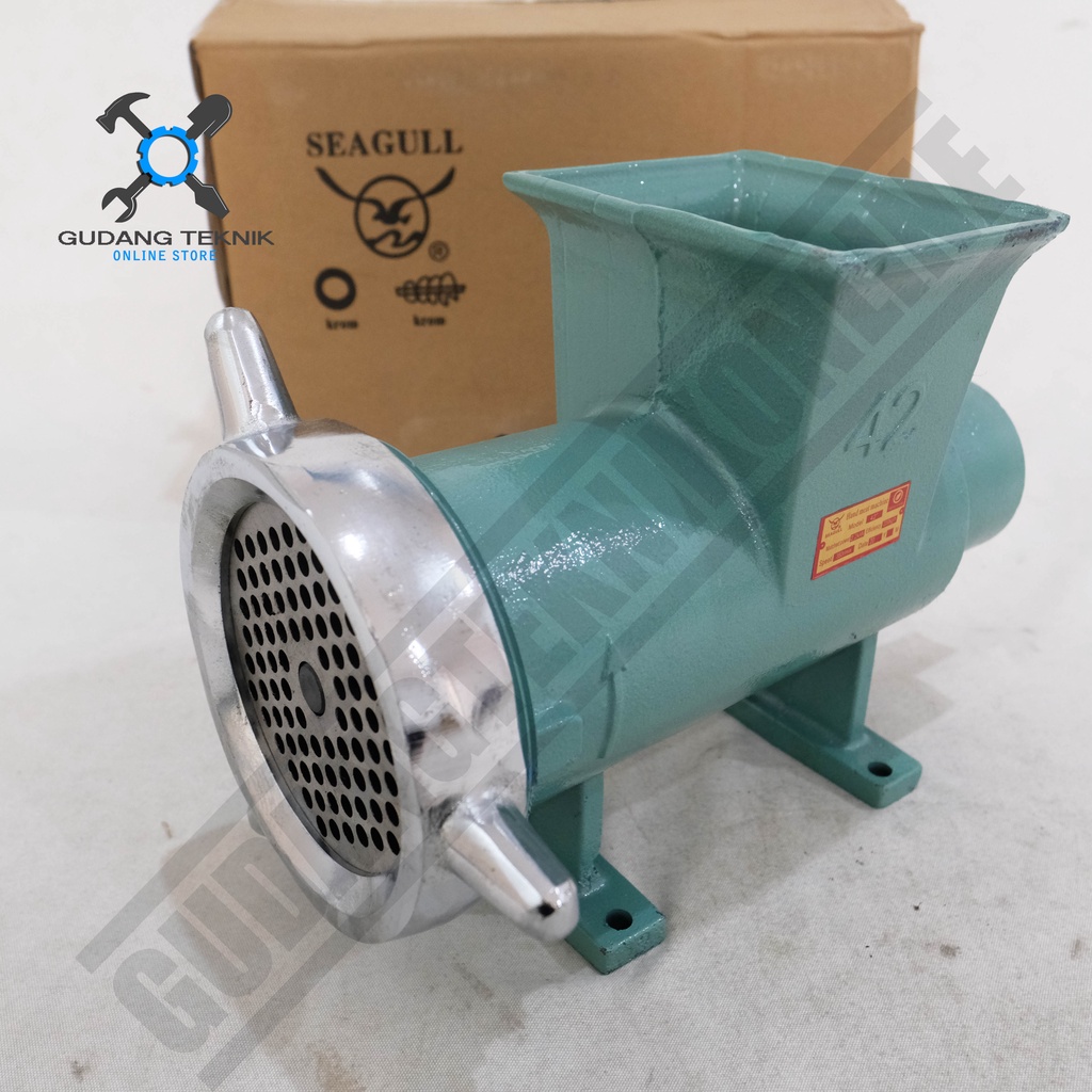 Jual Gilingan Daging Manual / Seagull Meat Grinder No 42 - Alat ...