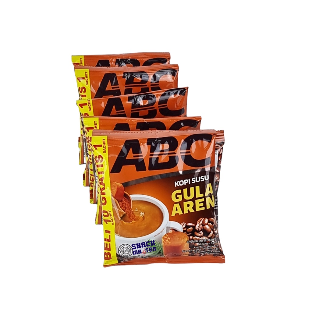 Jual Kopi ABC Gula Aren Renceng - Netto 11 bks x 27 gr | Shopee Indonesia