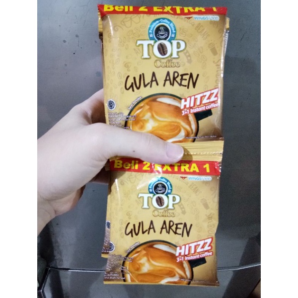 Jual TOP coffee gula aren 1 renceng isi 15 sachet (selama masih promo ...