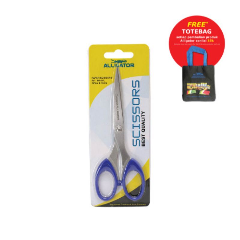 Jual Alligator Small Scissors Blue Grip | Shopee Indonesia