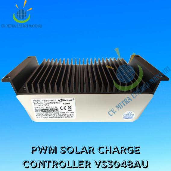 Jual Solar Charge Controller 30A Epever Vs3048Au 12/24/36/48Vdc Auto Pwm | Shopee Indonesia