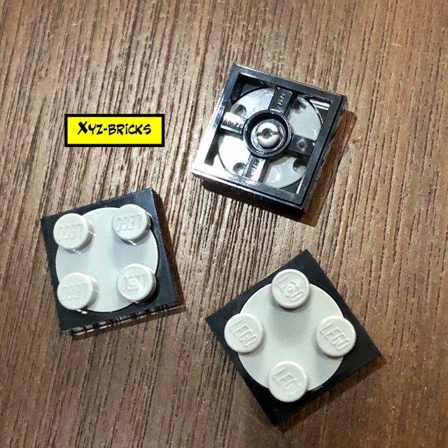 Jual LEGO PARTS 368026 4540203 - Turn Plate Lower Part Black & Upper ...