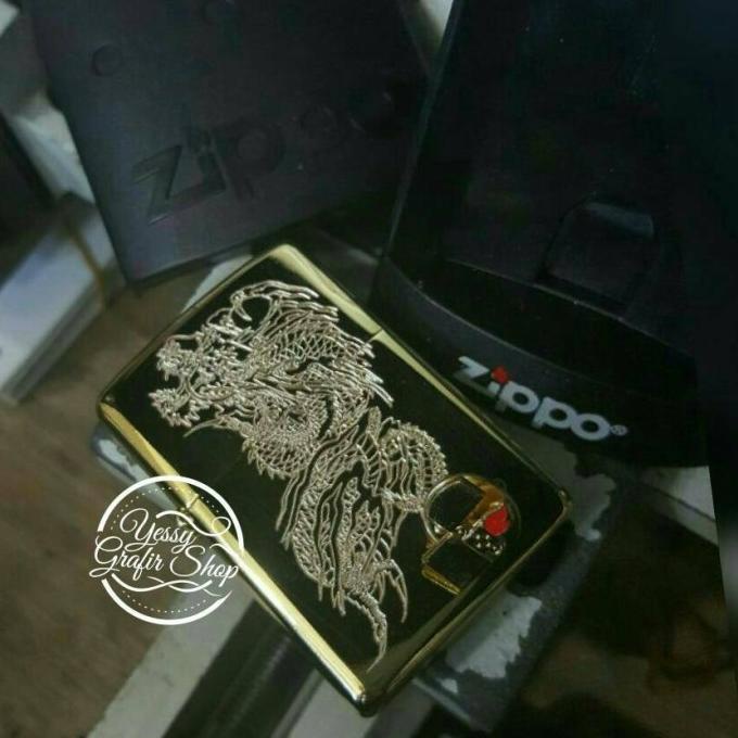 Jual zippo/zippo custom Naga/zippo grafir/korek zippo | Shopee Indonesia