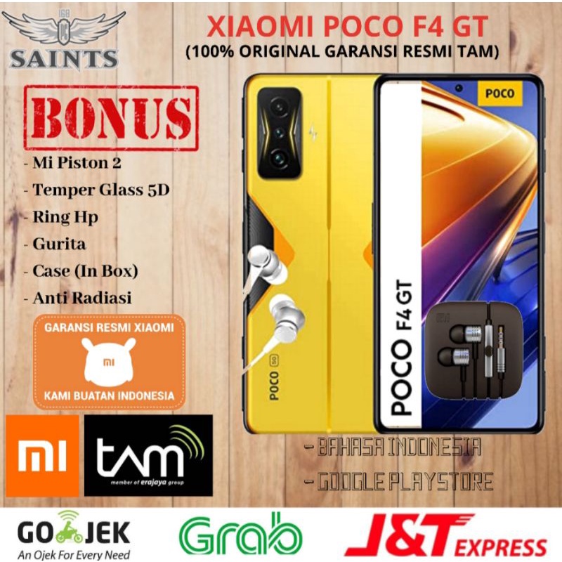 Jual Xiaomi Poco F4 GT Tam Ram 12GB Rom 256GB 12/256 & 8/256 Garansi Resmi 15 Bulan - New Segel ...