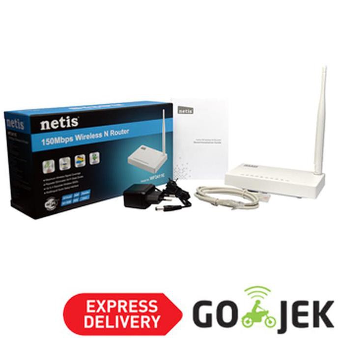 Jual Netis Wf2411E - 150Mbps Wireless Router N Netis 1 Antena | Shopee ...