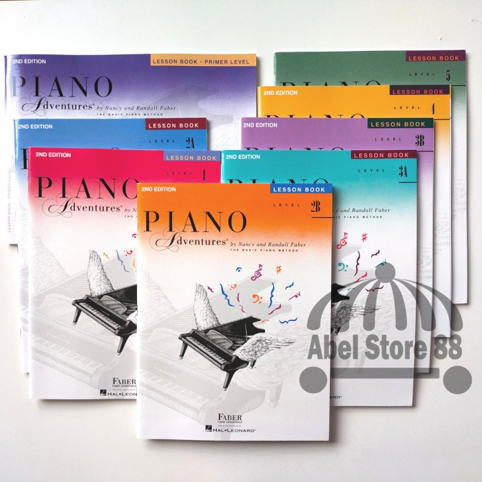 Jual Piano Adventure Lesson Book Primer/1/2A/2B/3A/3B/4/5 Buku Piano ...