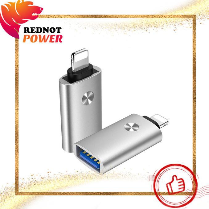 Jual Converter OTG Lightning iOS iPhone To USB Adaptor Kabel Adapter ...