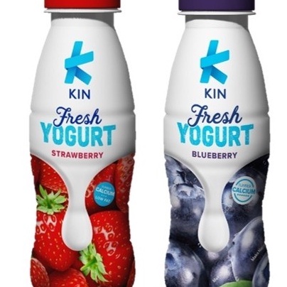 Jual KIN A2 FRESH YOGURT 200 ML (STRAWBERRY / BLUEBERRY) MINUMAN YOGURT ...