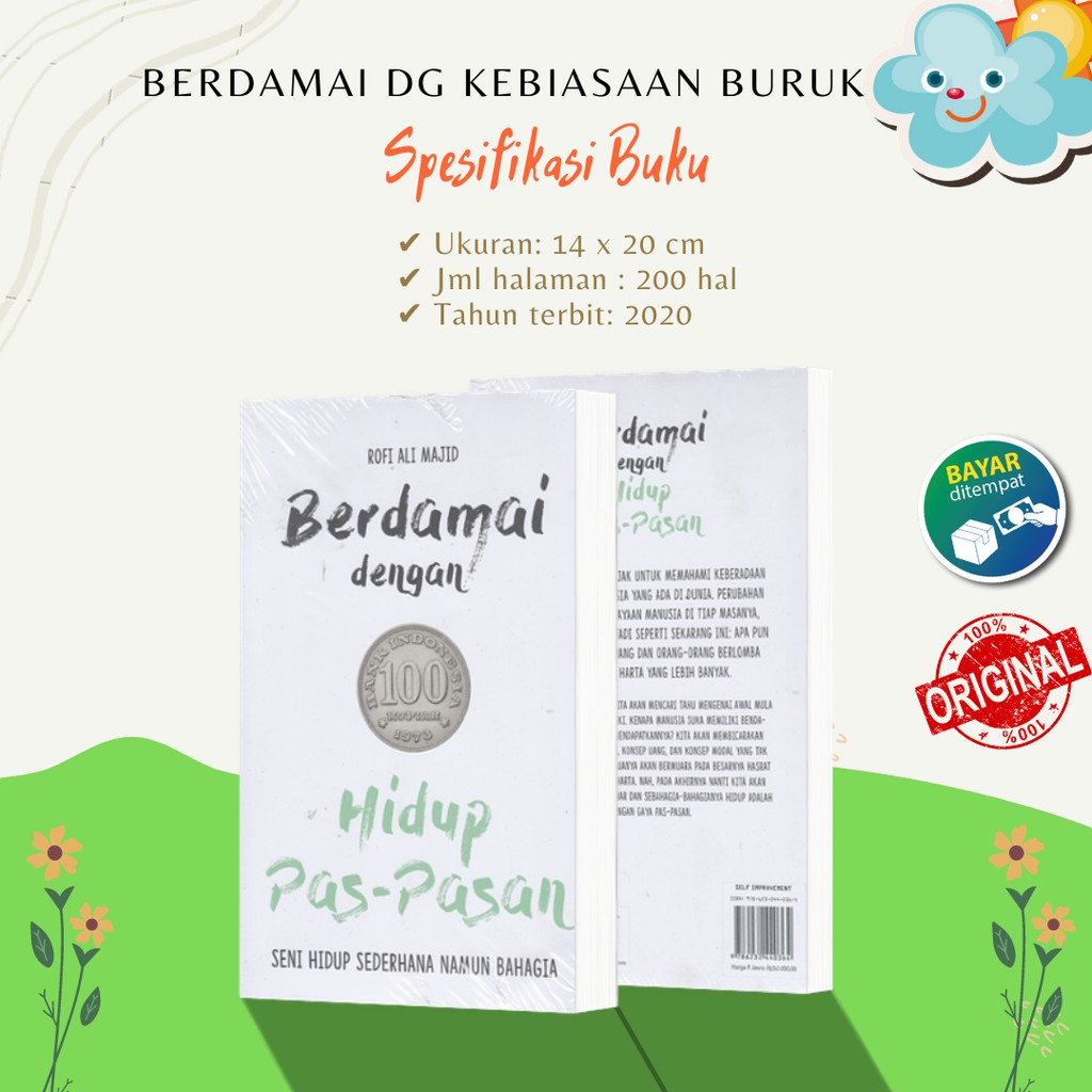 Jual BERDAMAI DENGAN HIDUP PAS-PASAN, Rofi Ali Majid | Shopee Indonesia