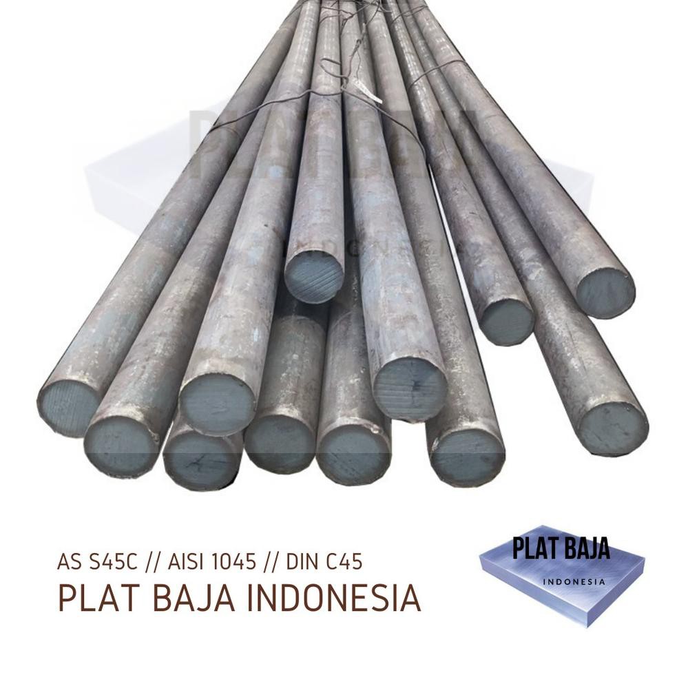 Jual AS S45C diameter 20mm | AS ST60 | AS besi 45C | carbon steel (KODE ...