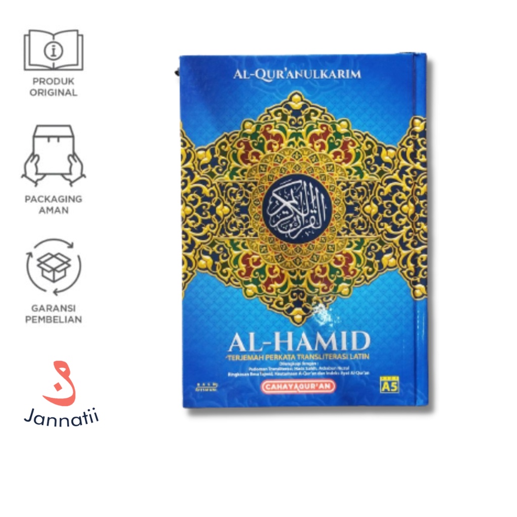 Jual Al Quran Hamid Terjemah Perkata dan Latin | Al Quran Terjemahan Ukuran Sedang (A5) | Shopee ...