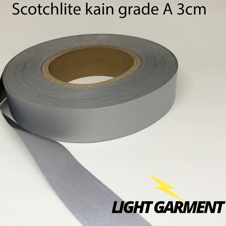 Jual Scotchlite skotlet scotlight pita pemantul cahaya kain jahit A 3 ...