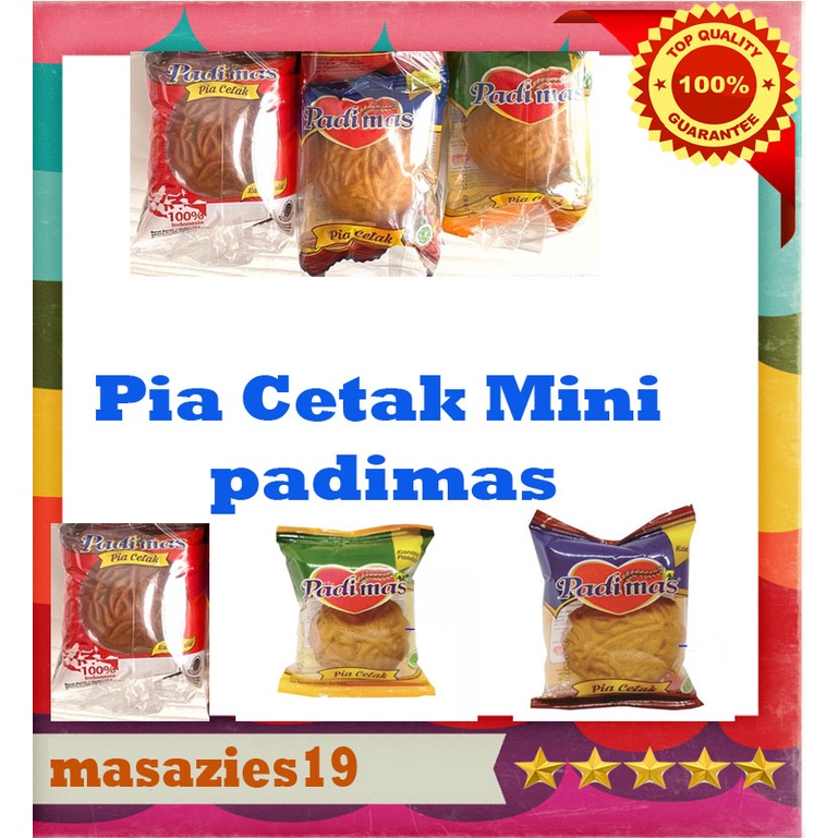 Jual Pia Kue Cetak Padimas Mini 1 Pack isi 10 Pcs Murah | Kacang Hitam ...