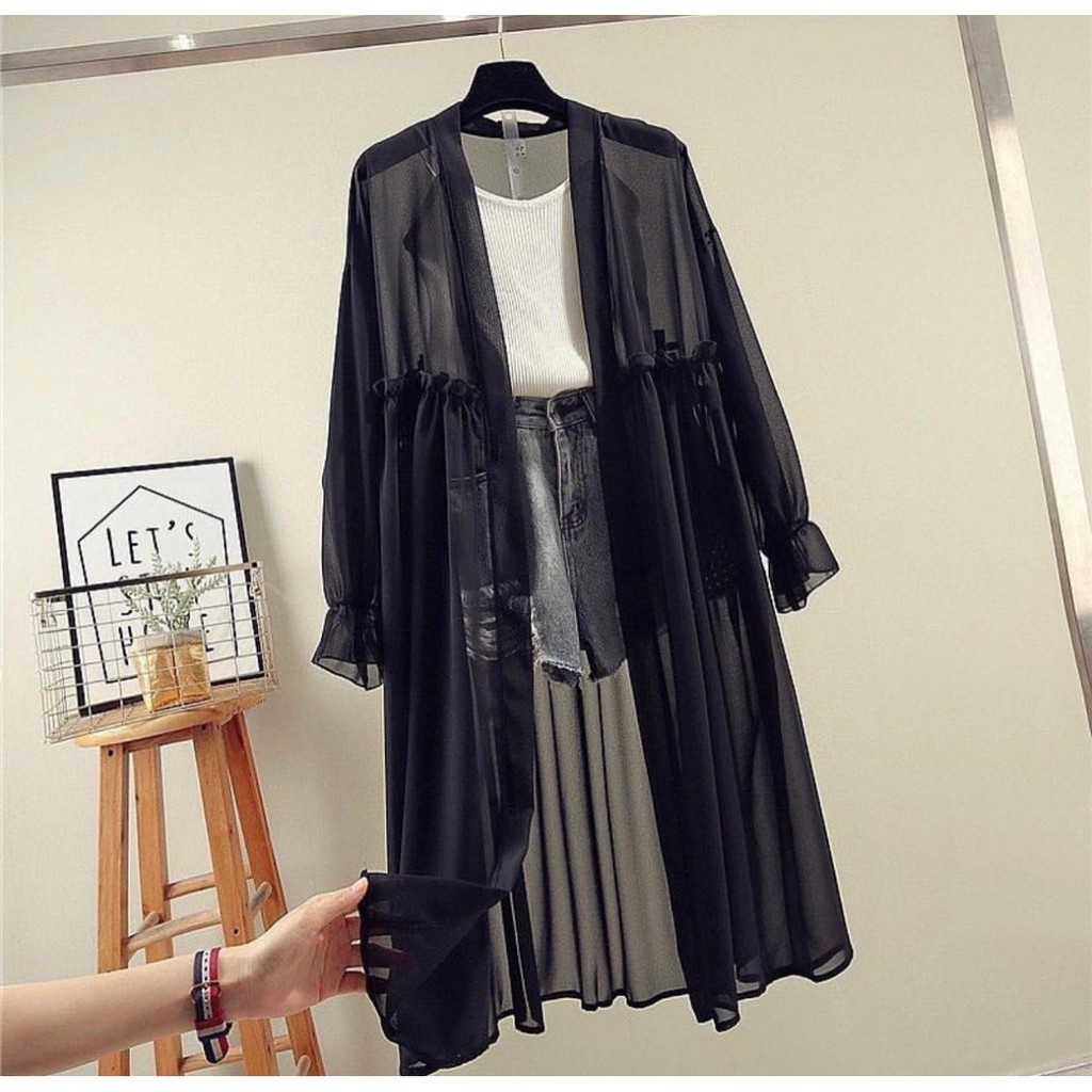 Jual Baju Outer Wanita Terbaru Gamis Remaja Kekinian Modern 2021 Dress ...