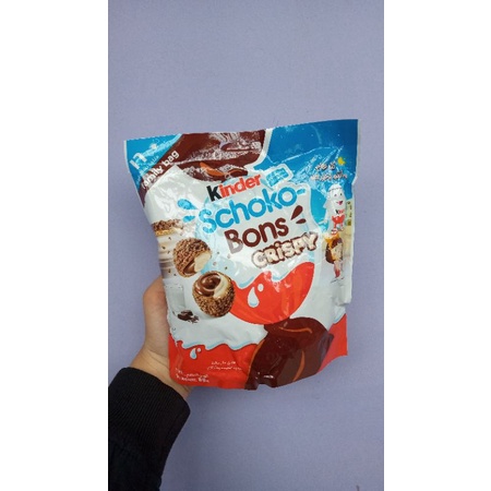 Jual Kinder Schokobons Crispy Chocolate 2 / 5 Halal Kinder Joy Kinder ...