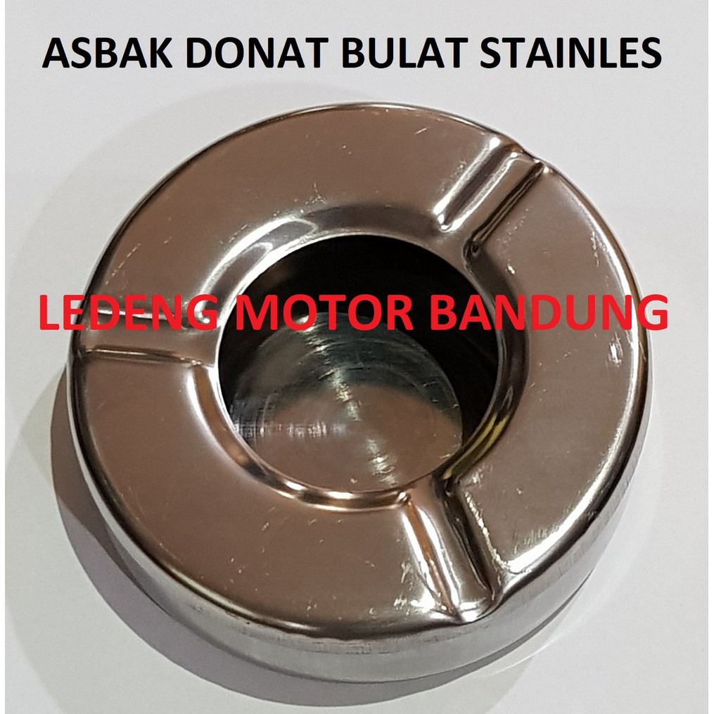 Jual Silakan Order Asbak Donat Bulat Stainless Steel Besi Kuat Tempat ...