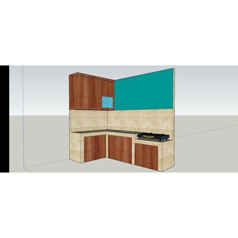 Jual KITCHEN SET MULTIPLEX / BLOCKTEAK LAPIS HPL | Shopee Indonesia