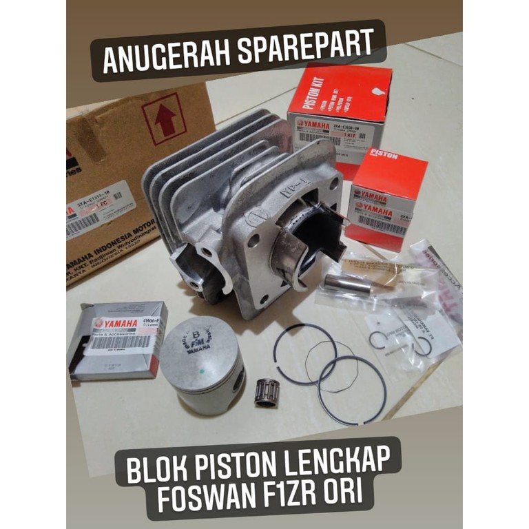 Jual Kas Blok Poring dan Piston KIT LENGKAP ORI YAMAHA F1ZR FIZR Foswan Force 1 | Shopee Indonesia