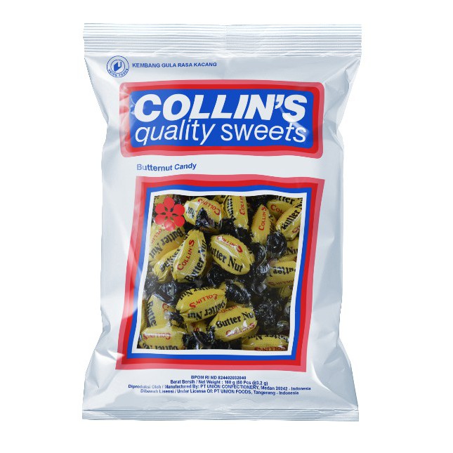 Jual Permen Kacang Butternut Collins Jadul 50 Butir/160 Gram | Shopee ...