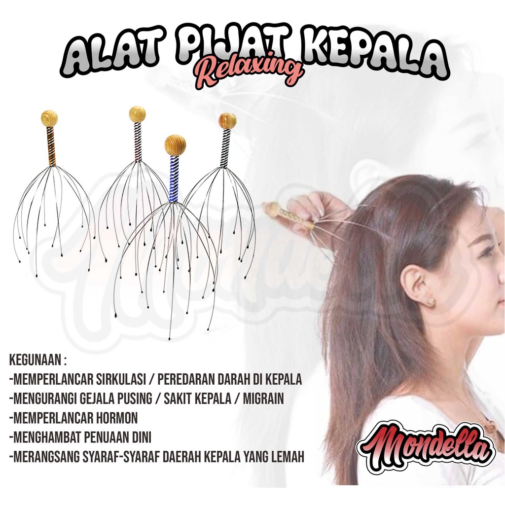 Jual Alat Pijat Kepala Alat Terapi Kepala Therapy Head Massager Alat ...