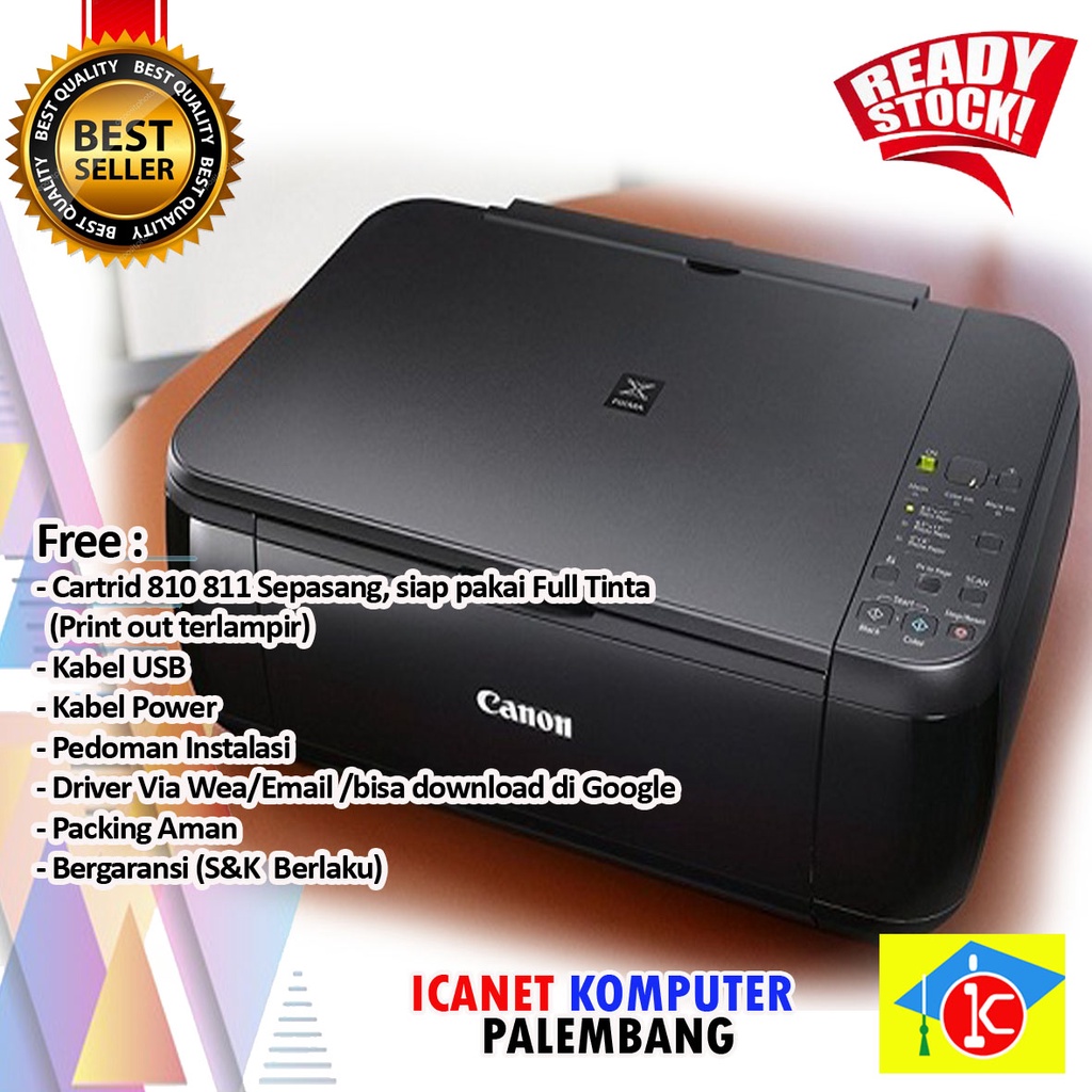 Jual Printer Canon MP287 /258 / 237 - Multifungsi (bisa Print, Scan dan ...