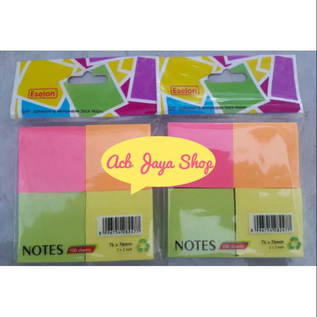 Jual Pembatas Buku Kertas Eselon / Marker / Sticky Note Kertas Eselon ...