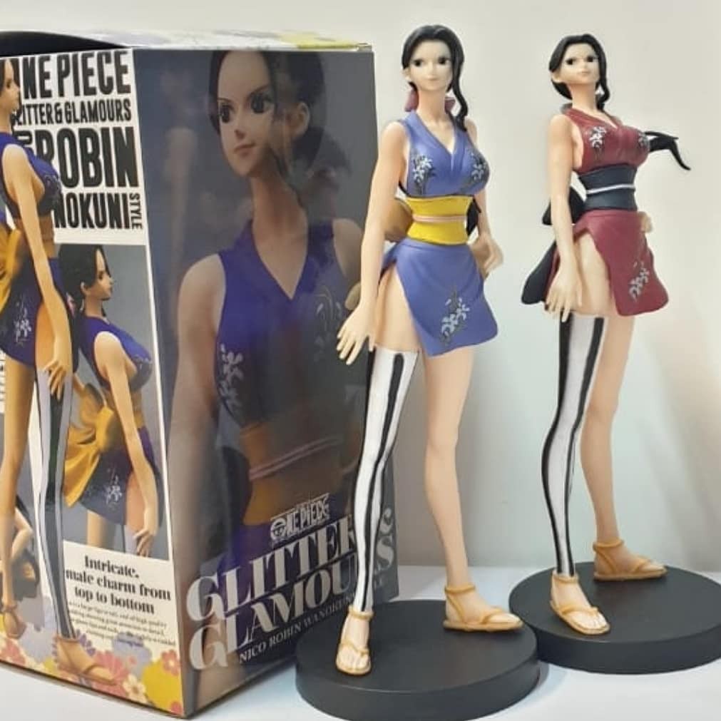 Jual Action Figure One Piece Glitters Glamours Nico Robin Wano | Shopee ...