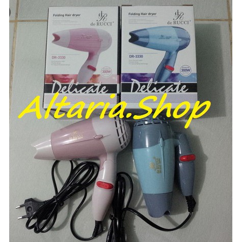 Jual Hair Dryer De Rucci DR-3330 / De Rucci mini 100% Original | Shopee ...