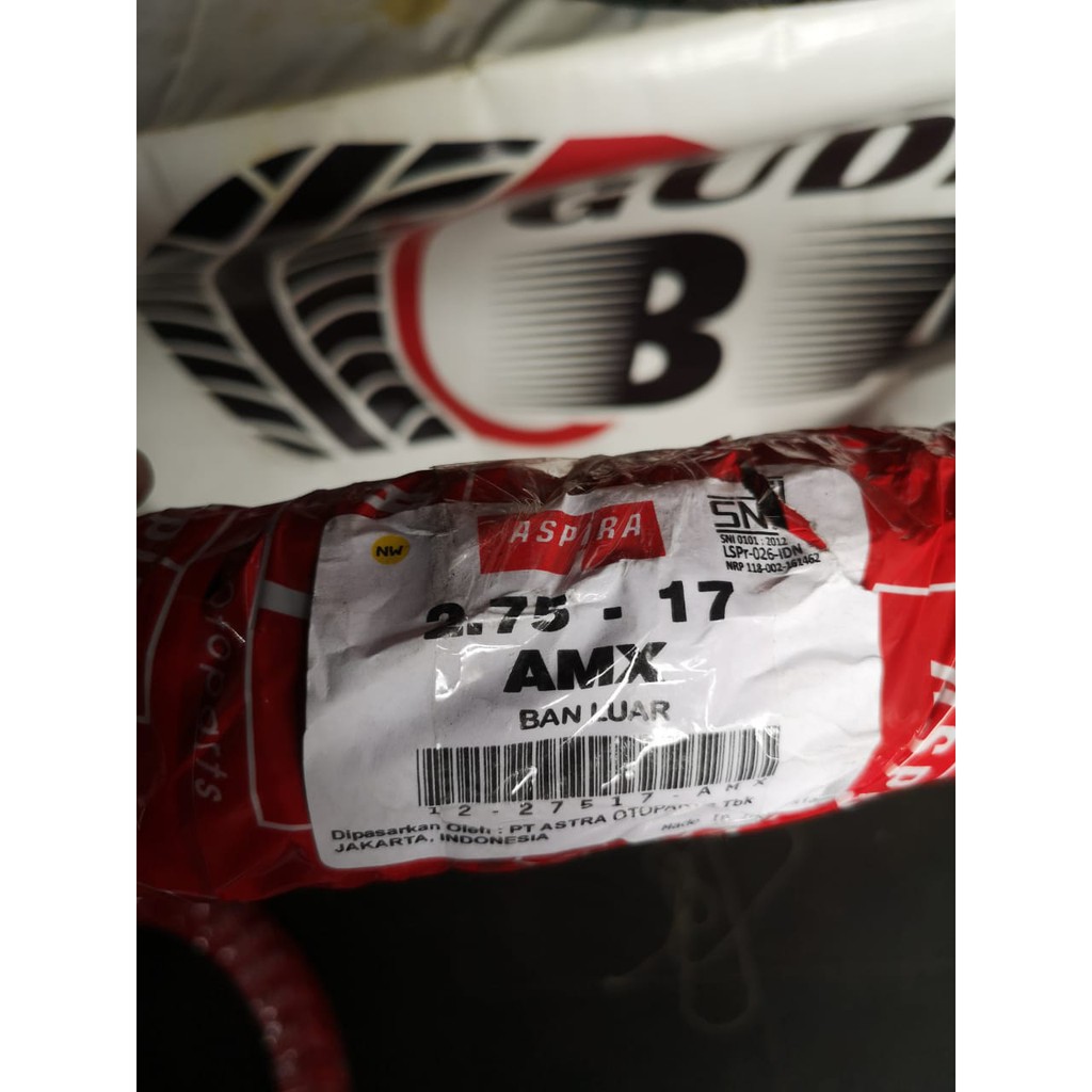 Jual BAN TRAIL 275 17 KEMBANG TAHU ASPIRA AMX 01 ASTRA OTOPARTS MAXIO ...