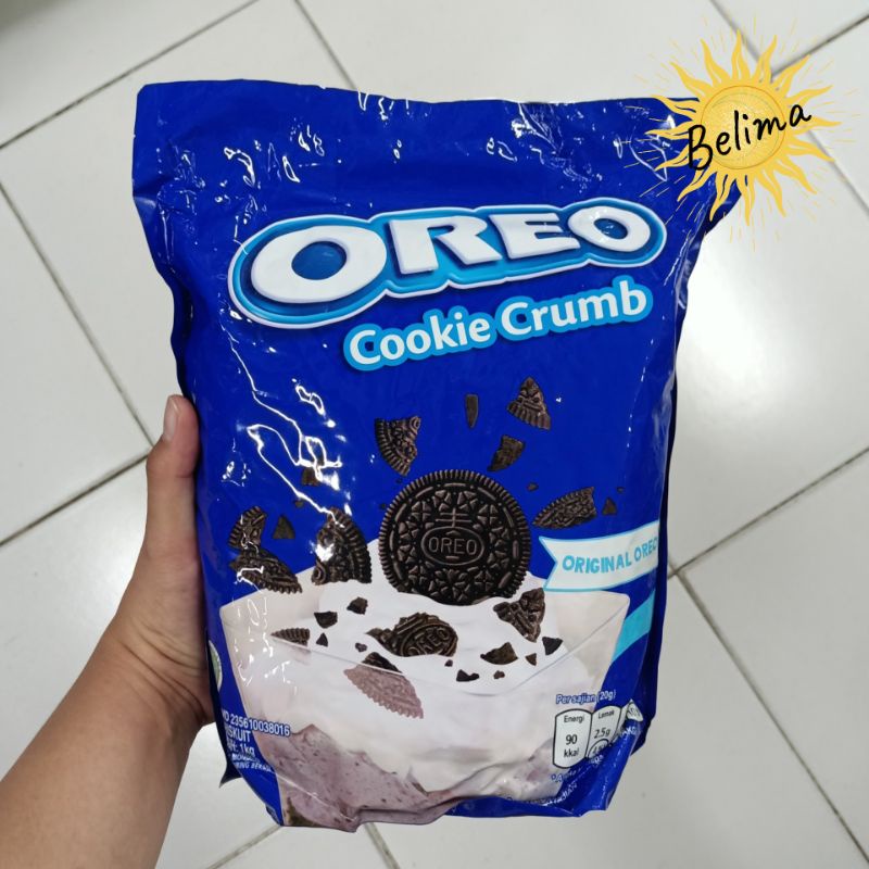 Jual Oreo Cookies Crumb Pouch 1KG buat bahan minuman atau kue | Shopee ...
