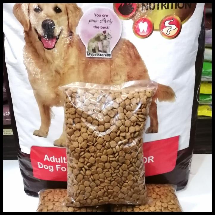 Jual Dog Food Kiloan Omega Dog Beef Flavor 1Kg | Shopee Indonesia