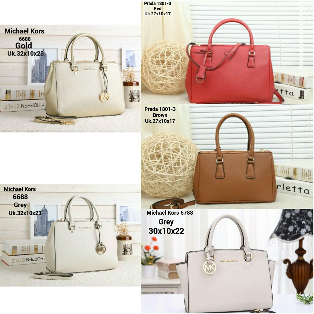 Jual Tas wanita MK dan PRADA H31 | Shopee Indonesia