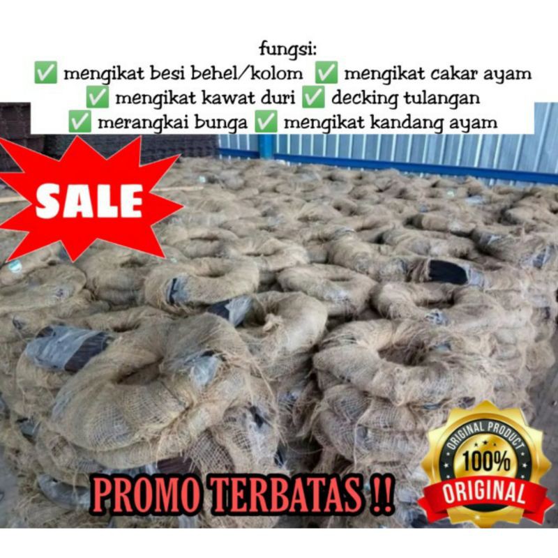 Jual Kawat Bendrat Beton 20kg Kawat Ikat Besi Bangunan Bahan Lemas ...