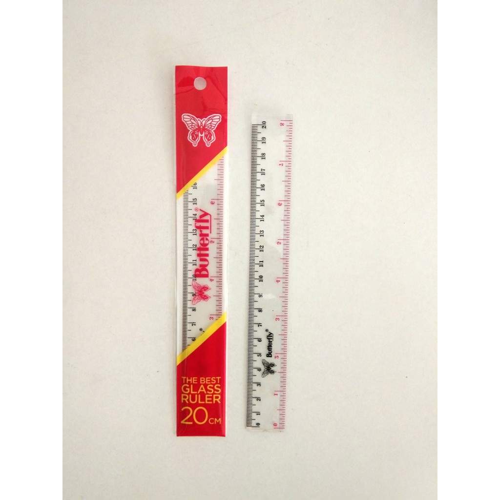 Jual Penggaris Butterfly 20cm | Shopee Indonesia