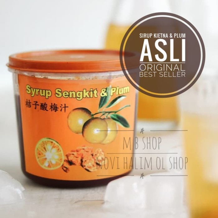Jual Sirup Kietna dan Plum Asli / Sirup Jeruk Kasturi dan Plum Asli ...