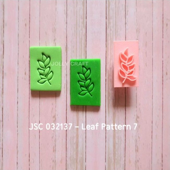 Jual Clay Stamp LEAF PATTERN 7 (Stamp only) | Shopee Indonesia