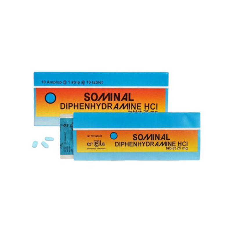 Jual Sominal Tablet - Obat Untuk Mengatasi Alergi & Mabuk Perjalanan ...