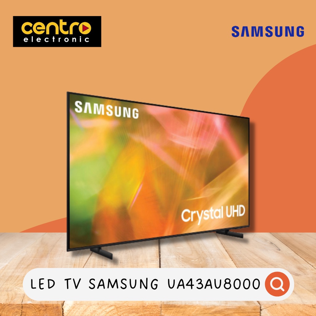 Jual SAMSUNG LED 43 INCH CRYSTAL UHD 4K SMART TV UA43AU80000 | Shopee Indonesia